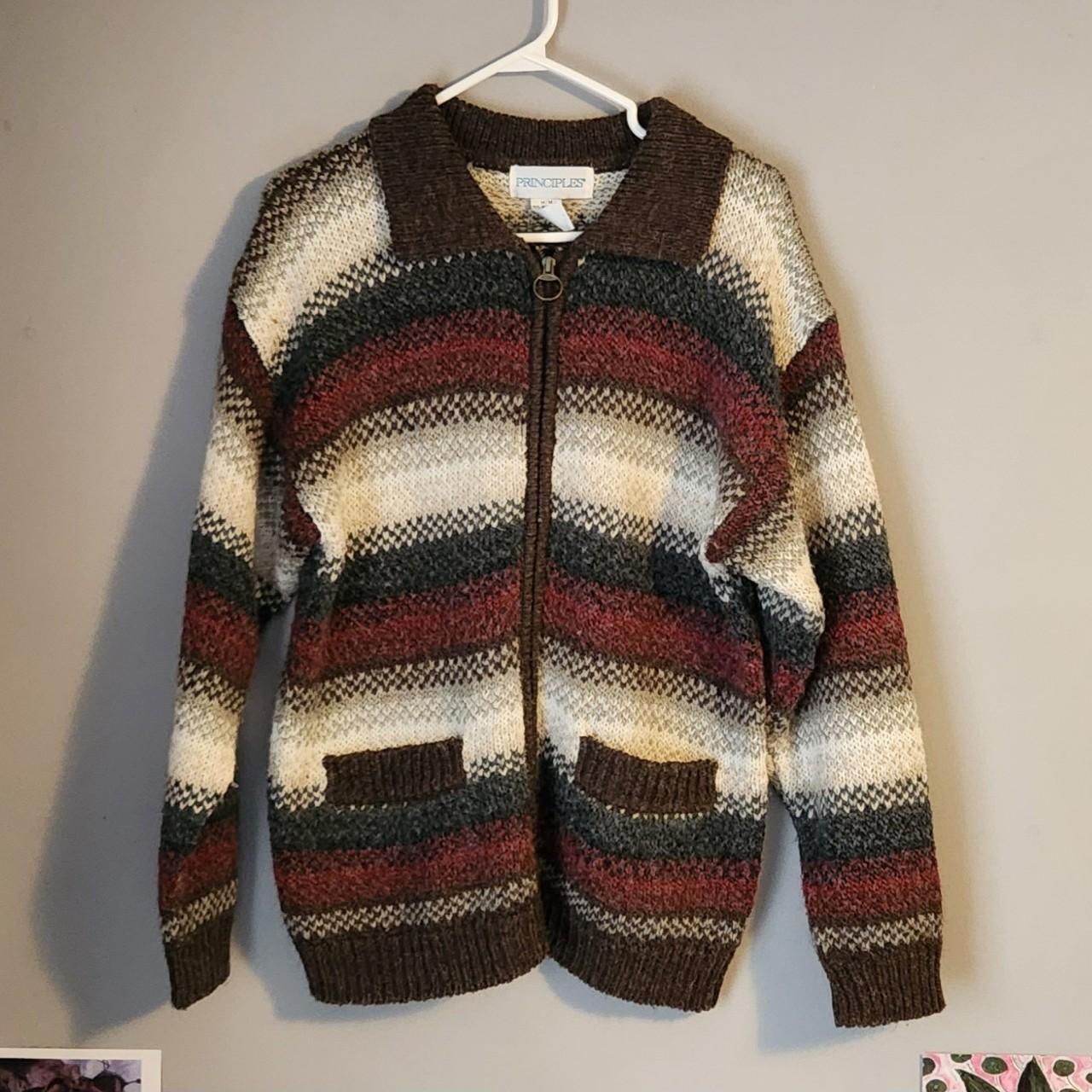 🍁 Cottagecore brown sweater. Perfect for the fall... - Depop