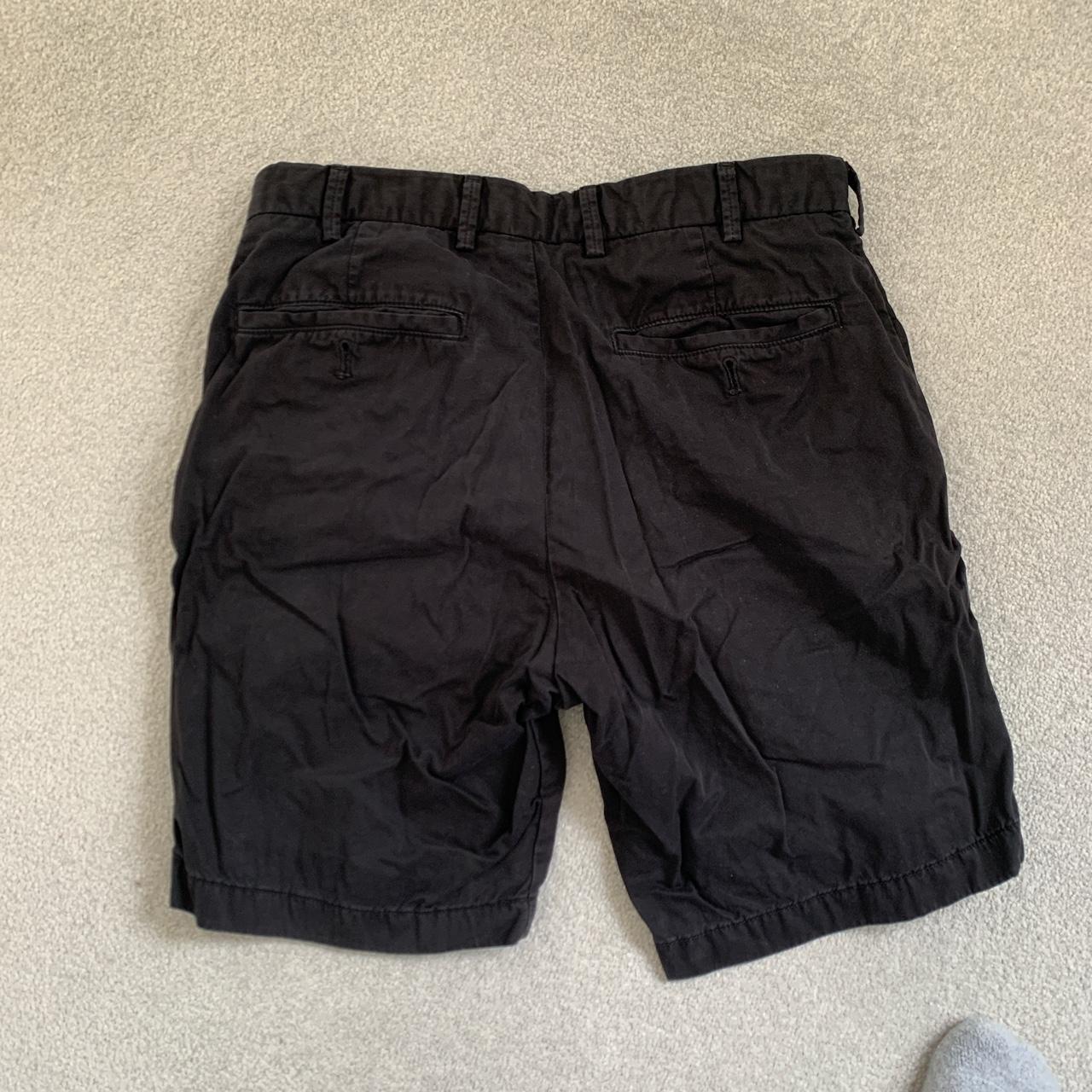 Uniqlo Black Chino Shorts - Depop