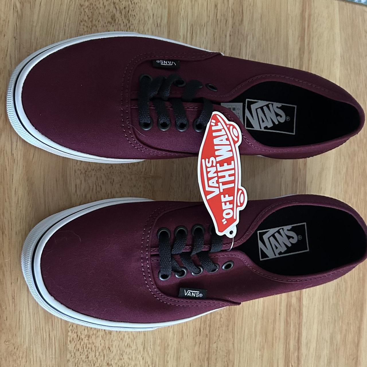 Vans Authentic US 7 Port Royal burgundy - Depop