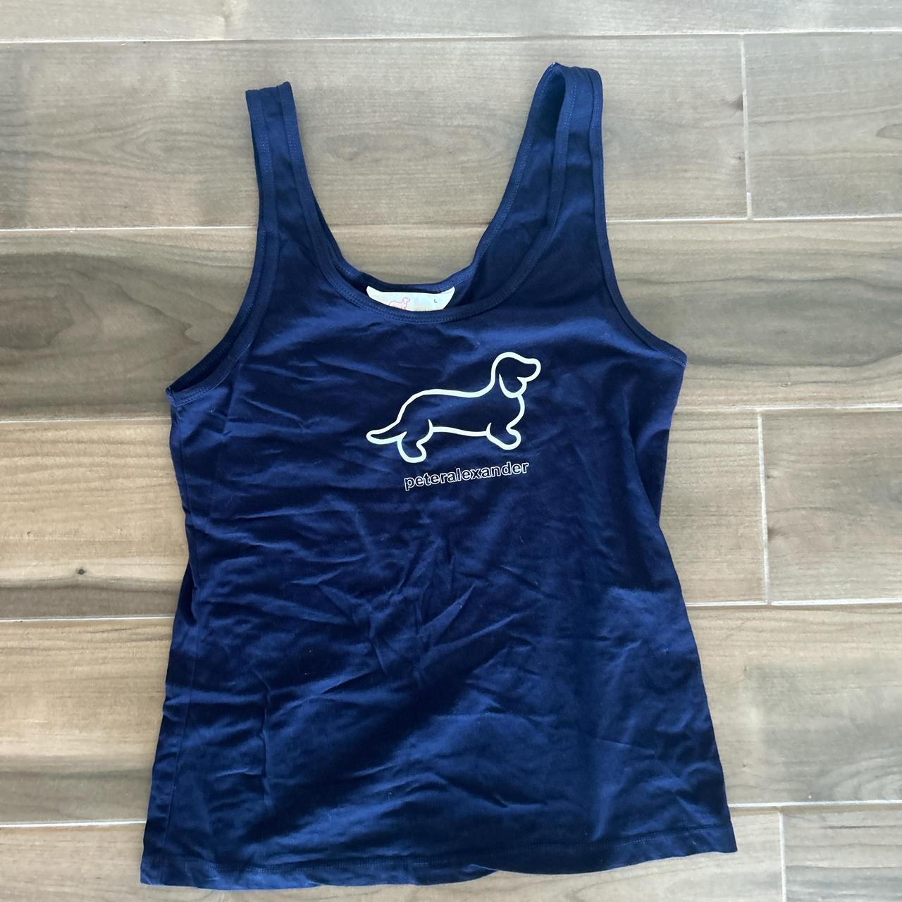 Peter Alexander navy penny tank Never worn - but... - Depop