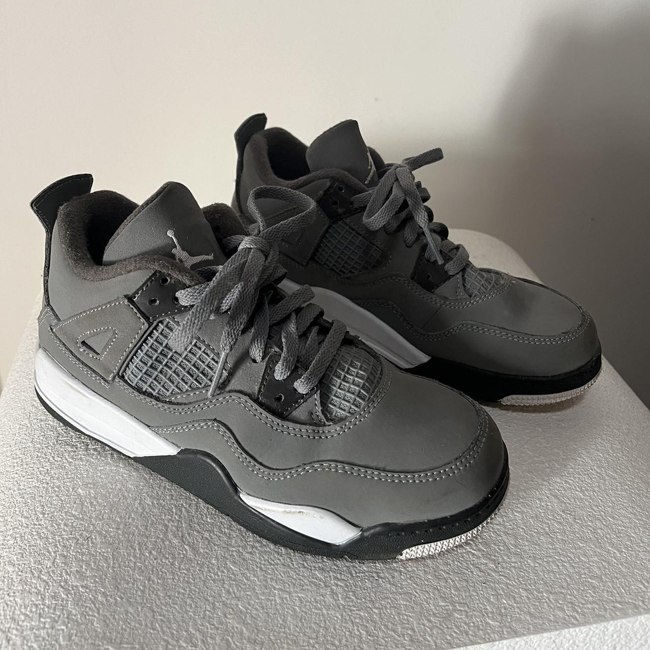 Great little near perfect pair of grey Air Jordan... - Depop