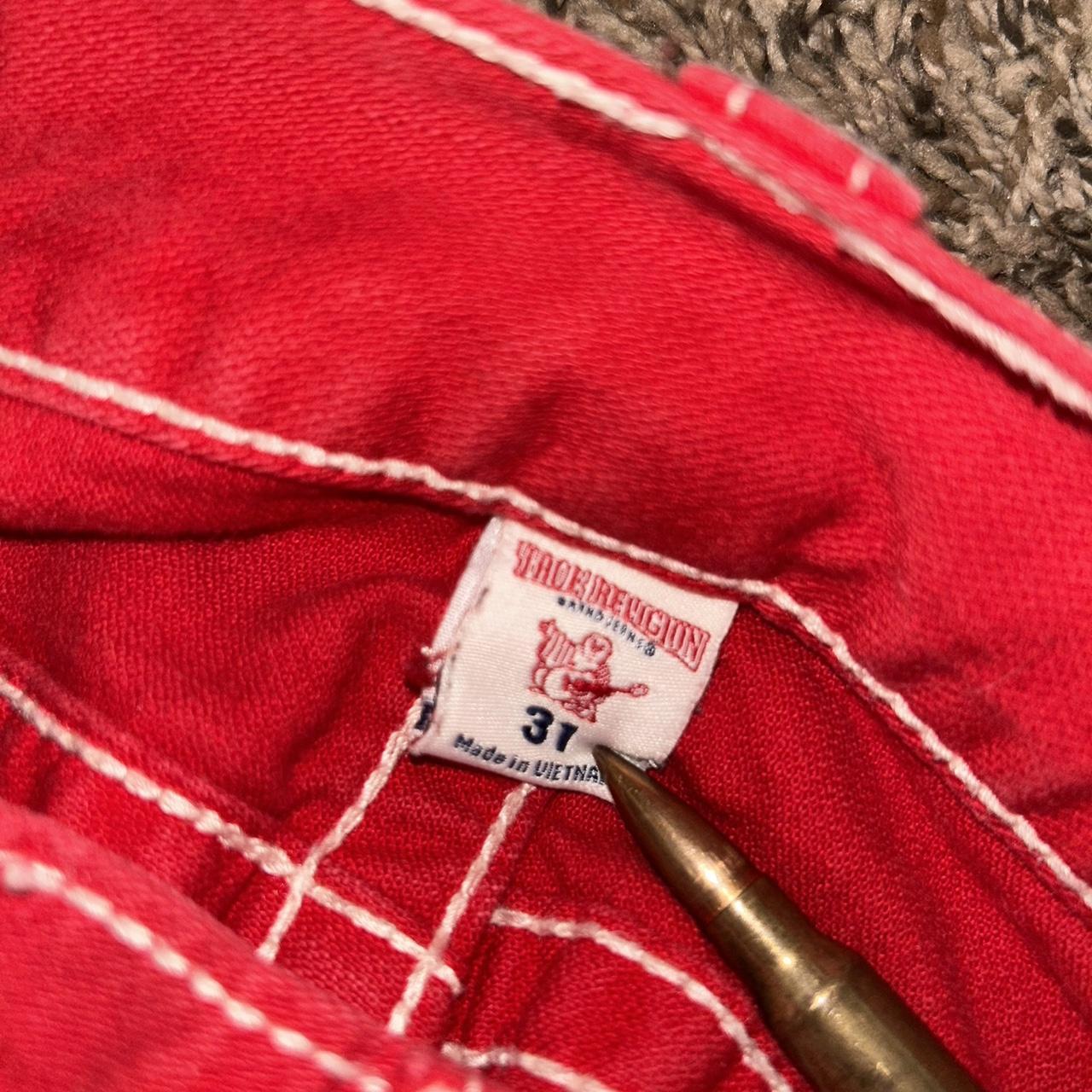 RB3 Real Toothtaker Denim.!!😤🩸 GRAIL😧 tagged 31 Red... | Depop