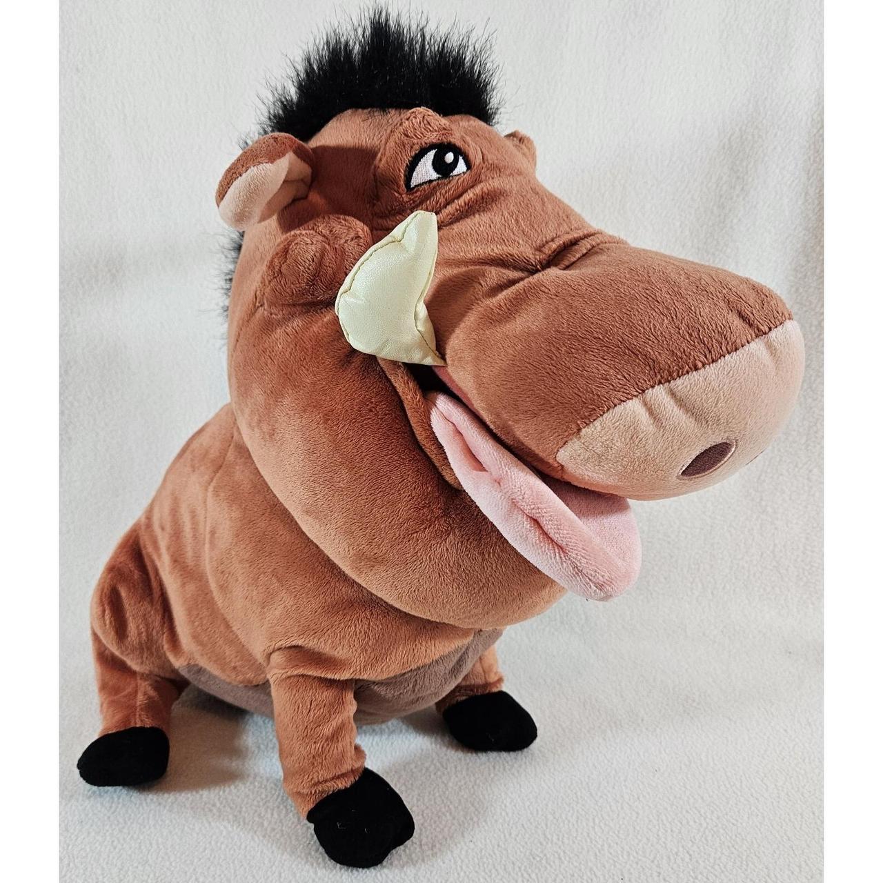 Disney Store Lion King Pumba Warthog Bugs in Mouth... | Depop