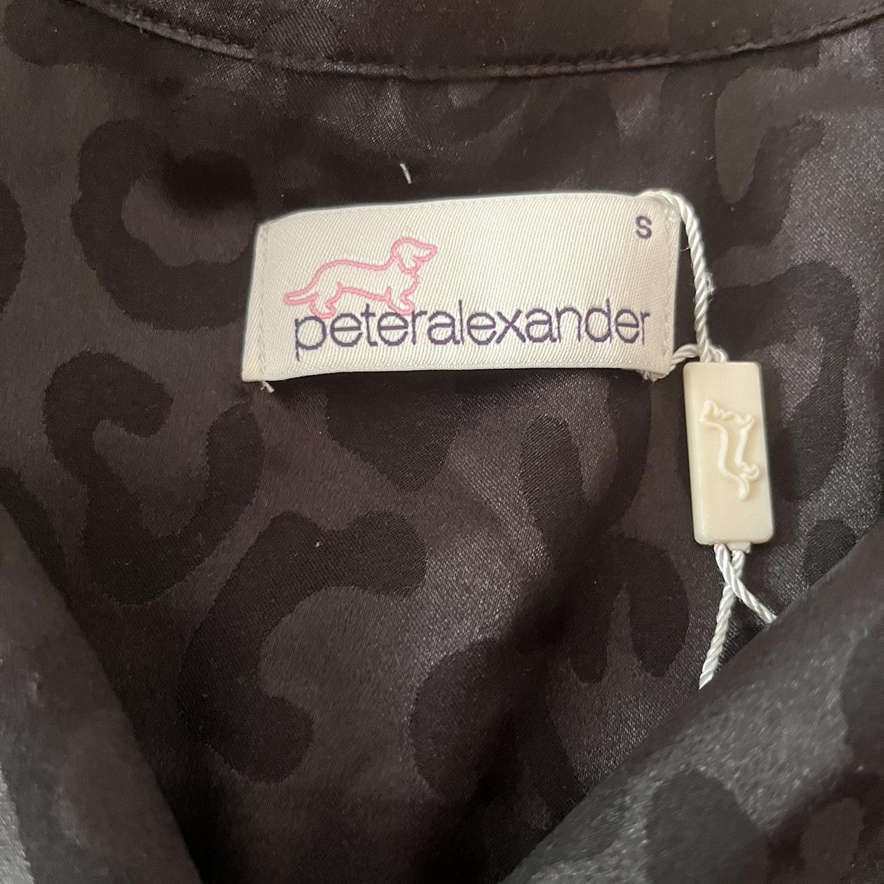 peter alexanda leopard pj top bought for $80 has... - Depop