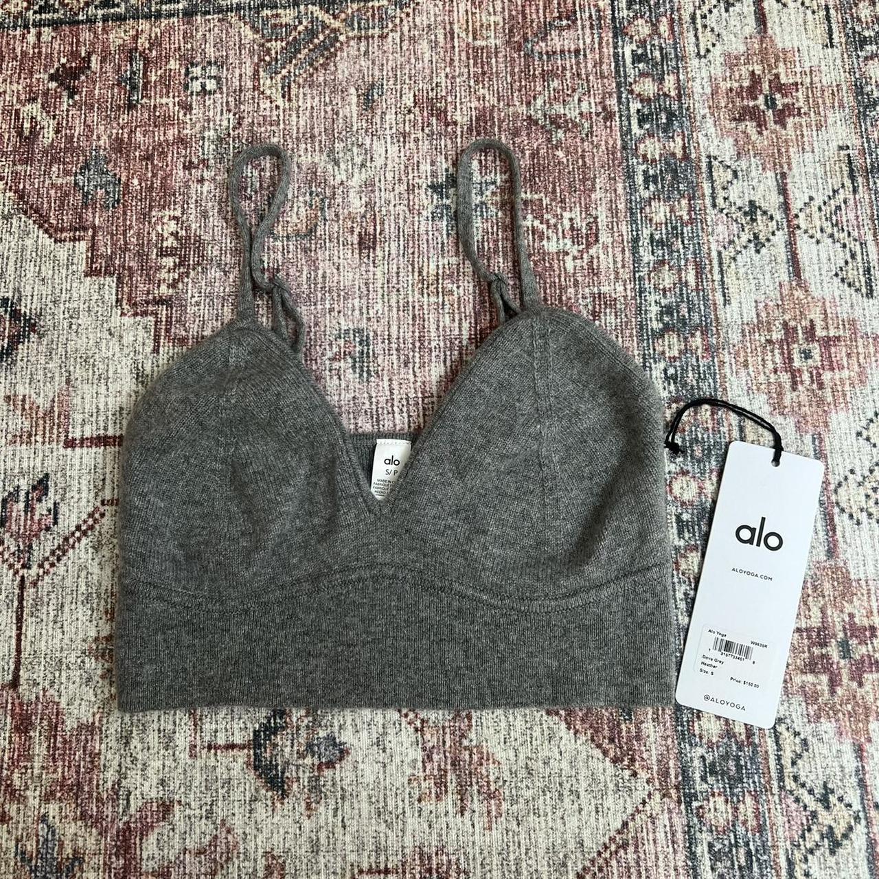 Alo Yoga Cashmere Jet Set Bra - Brand new with tags... - Depop