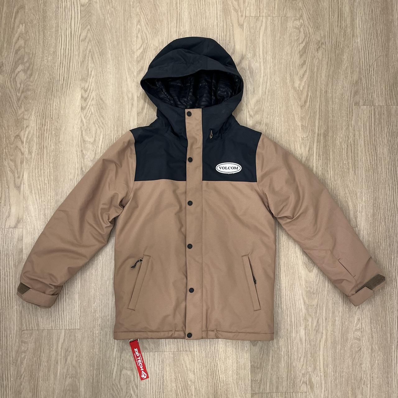 vintage volcom snow jacket boys xl - mens... - Depop