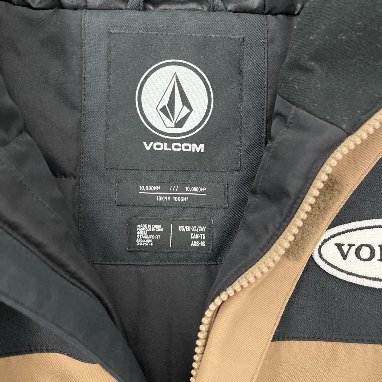 vintage volcom snow jacket boys xl - mens... - Depop