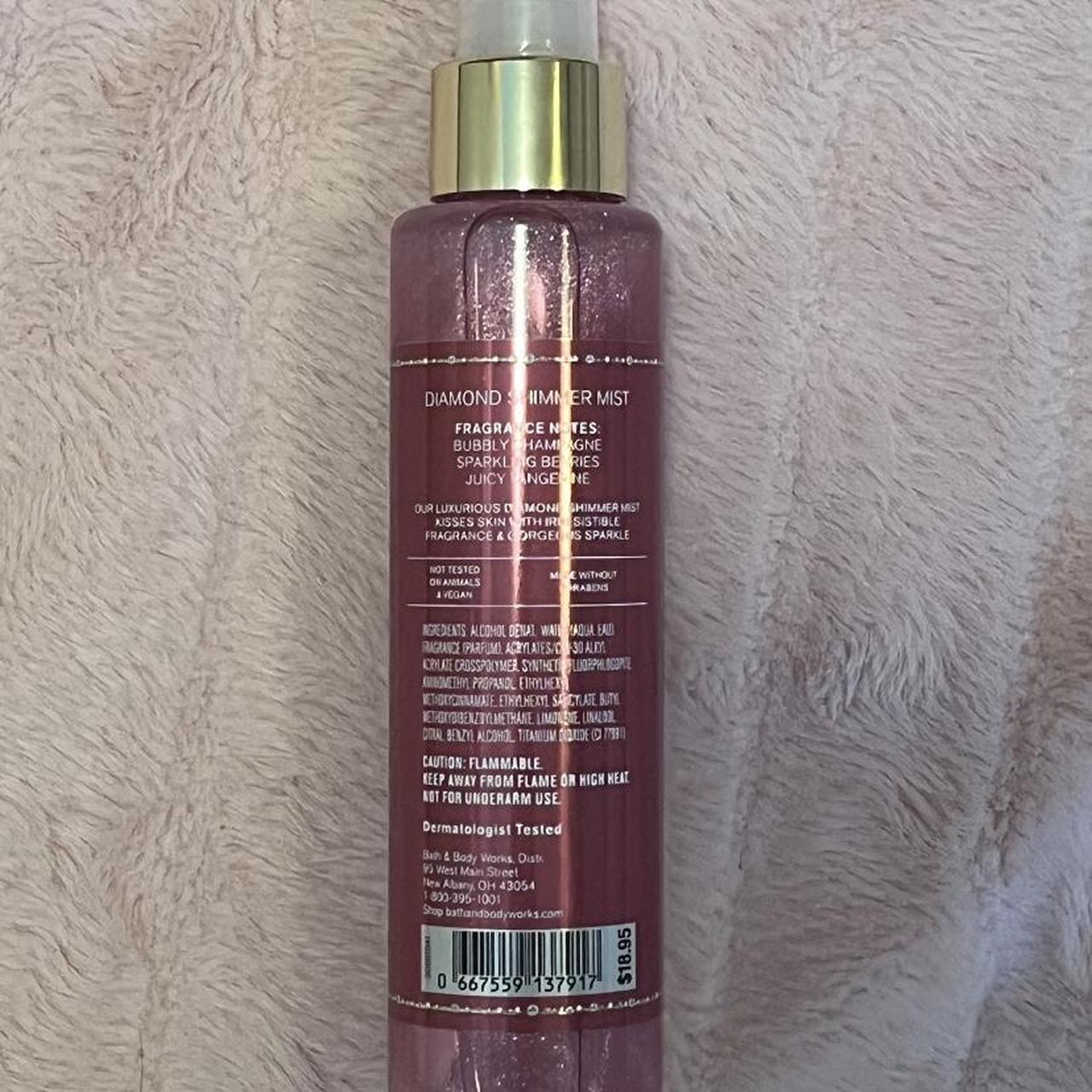 Champagne toast glitter body mist perfume bath and... - Depop