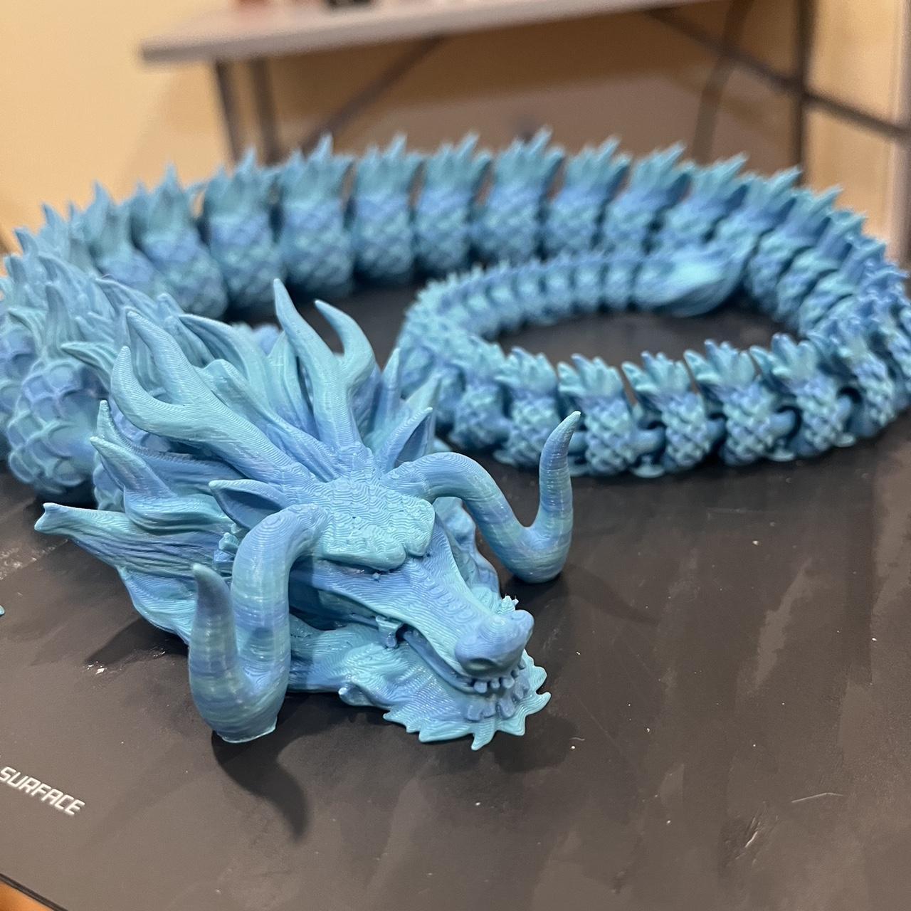 KAIDO DRAGON One Piece Articulated Flexi Figure 3D... - Depop