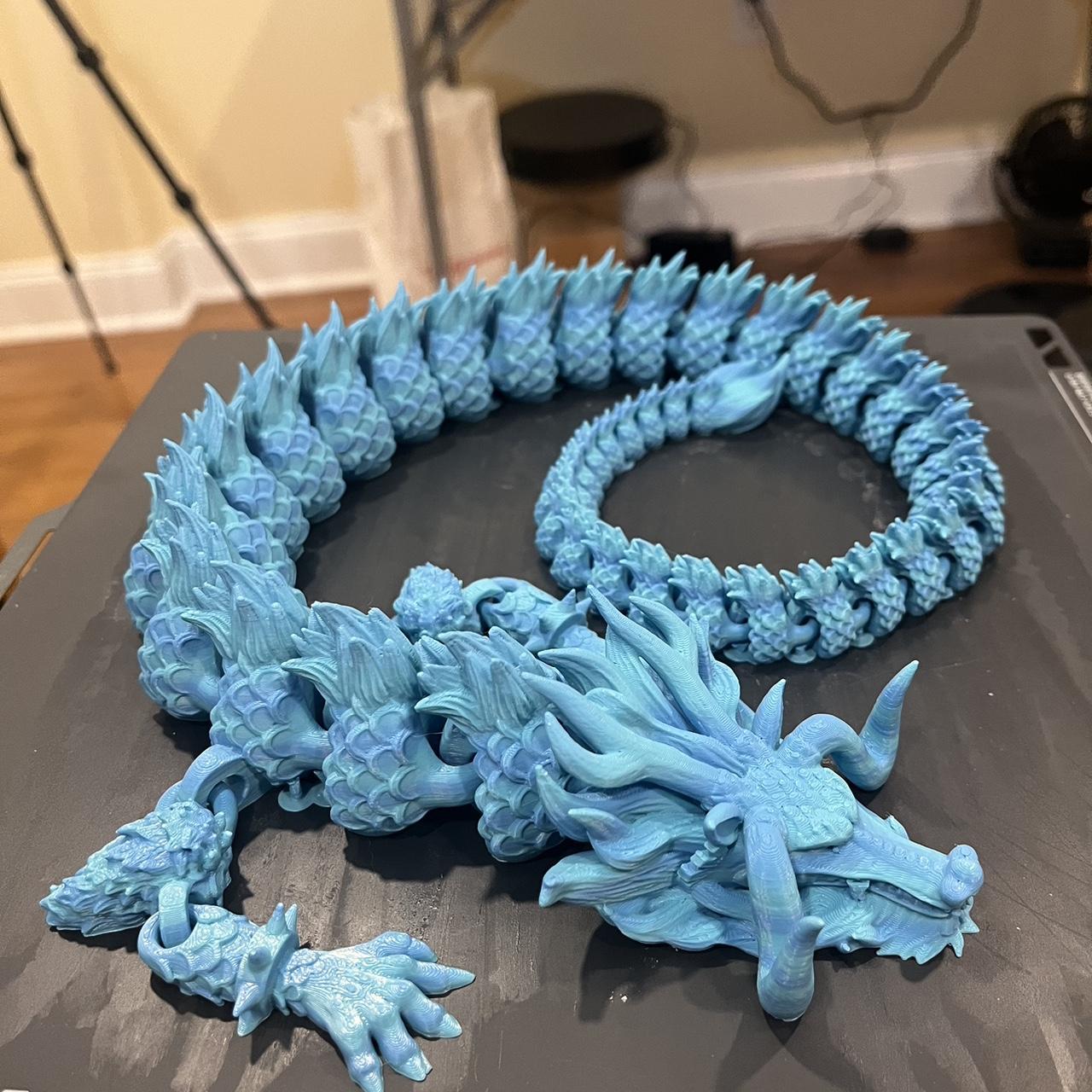 KAIDO DRAGON One Piece Articulated Flexi Figure 3D... - Depop