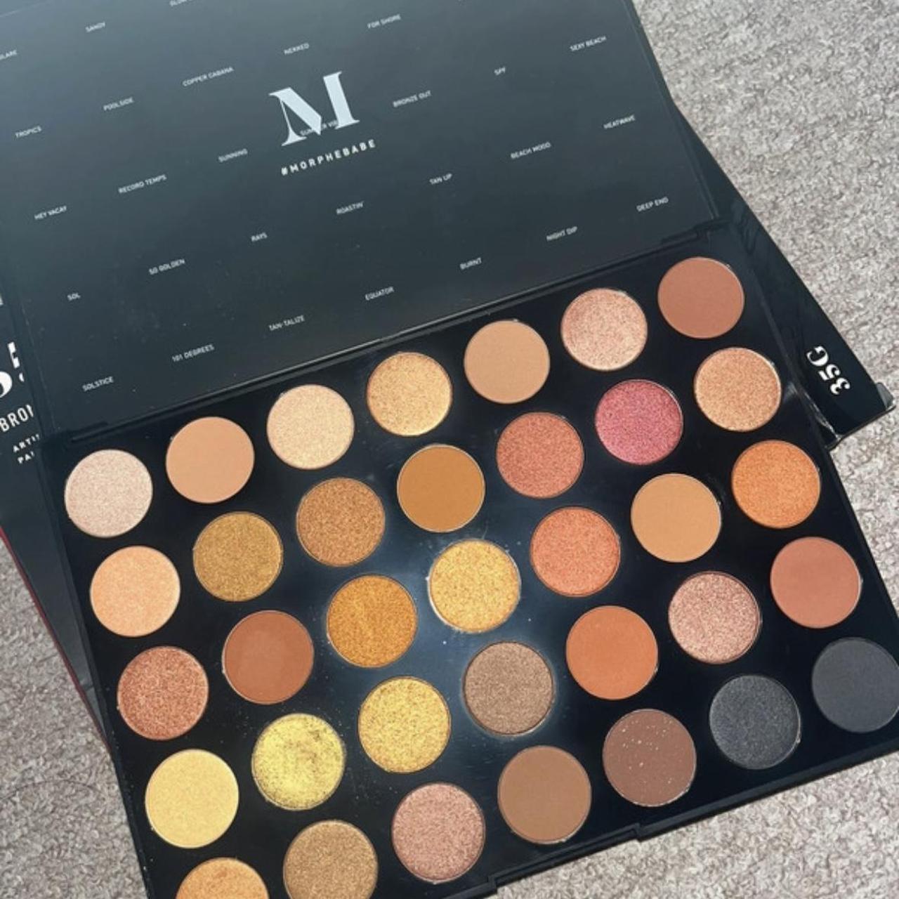 Morphe eyeshadow palette. Never used - Depop