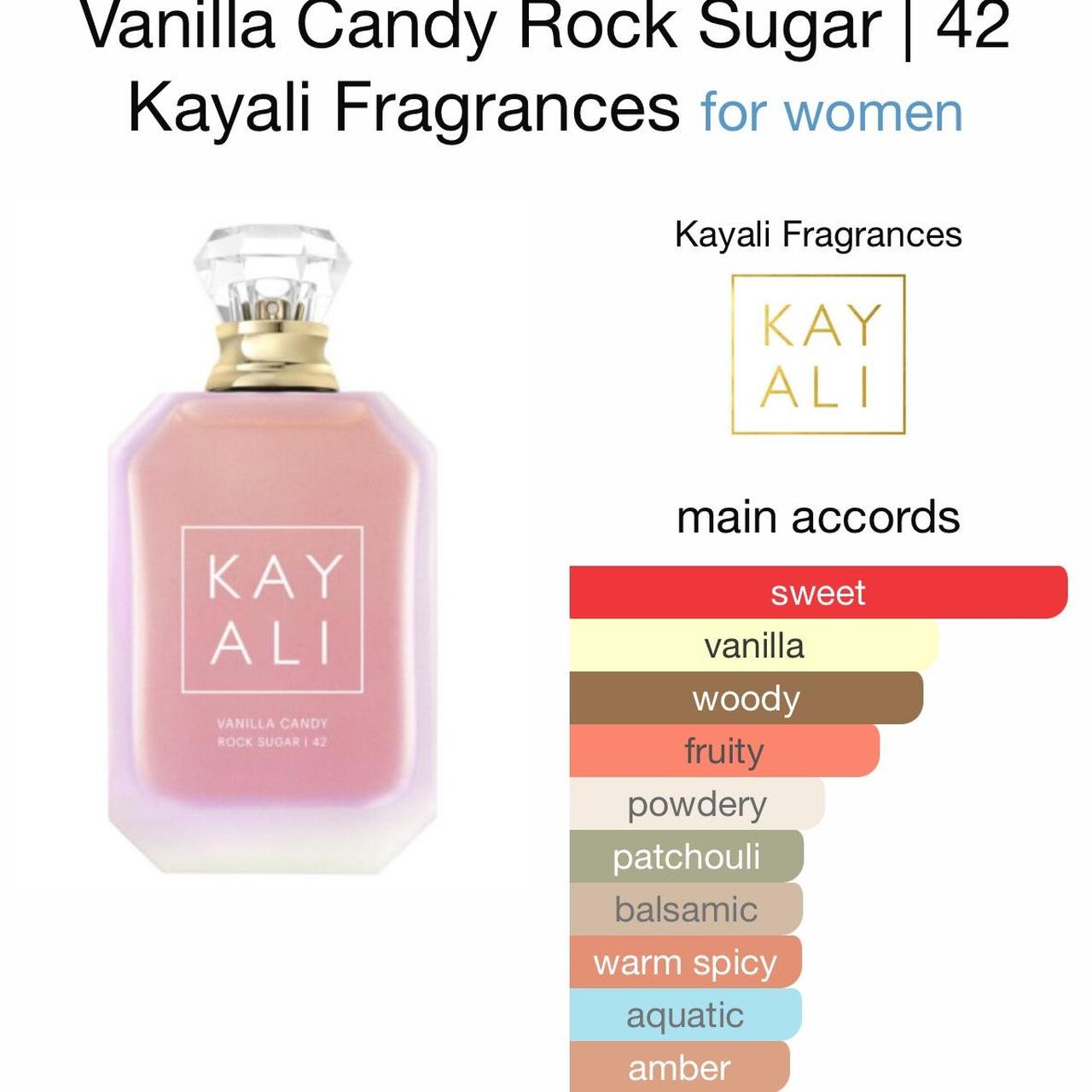 KAYALI VANILLA CANDY ROCK SUGAR 42 Mist perfume... - Depop