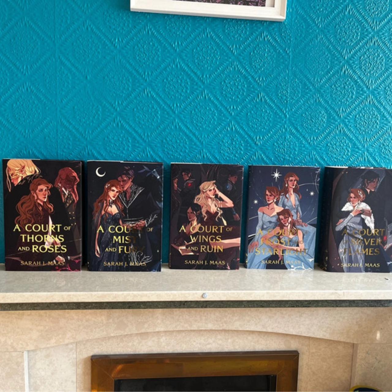Illumicrate ACOTAR dust jackets Illumicrate ACOTAR... - Depop