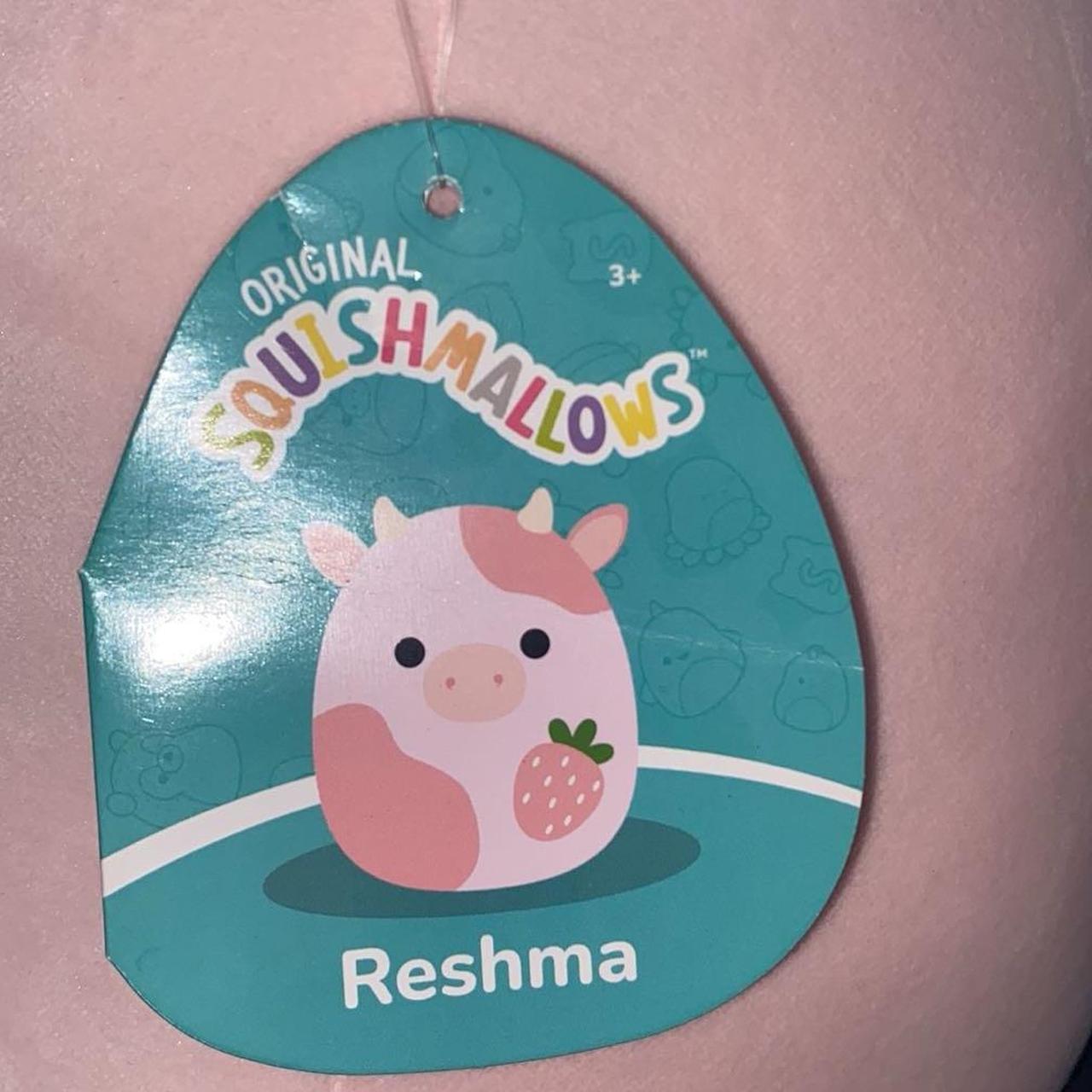 Reshma strawberry cow SquishMallow strawberry... - Depop