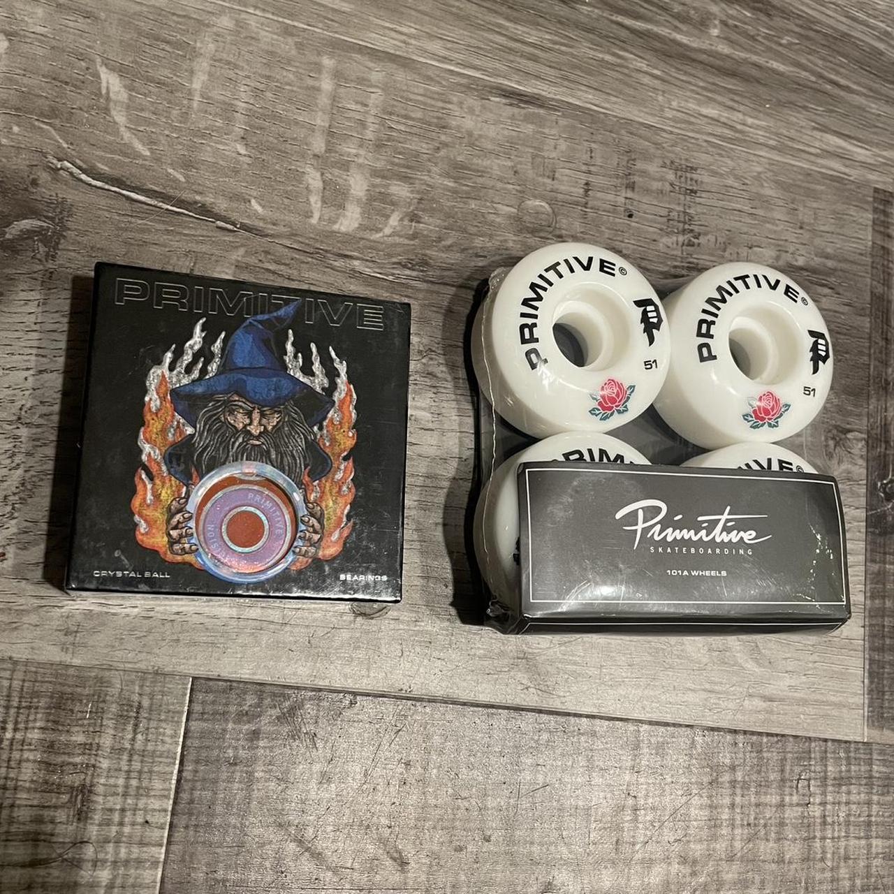 primitive skate wheels and bearings Bundle! brand... | Depop