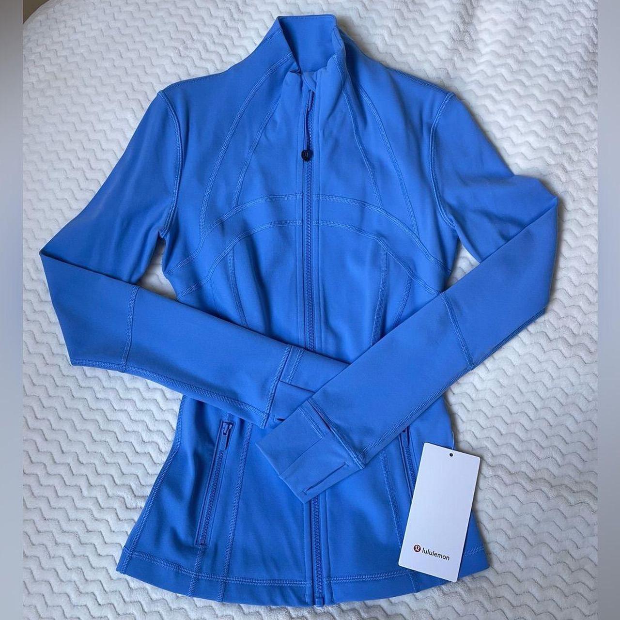 Lululemon Jacket Size 2 Color Blue - Depop