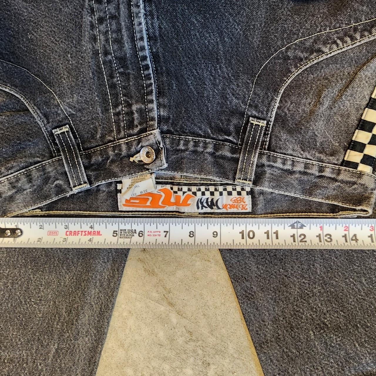 JNCO Taxi jeans Y2k originals 31x32 tape used to... - Depop