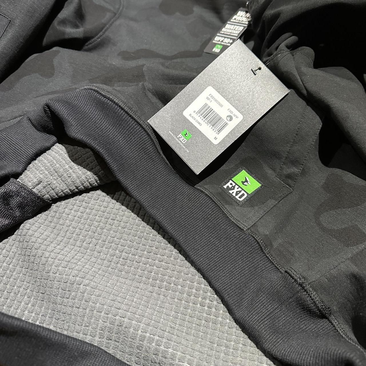 FXD Limited Edition Black Camo Hoodie BRAND NEW -... - Depop