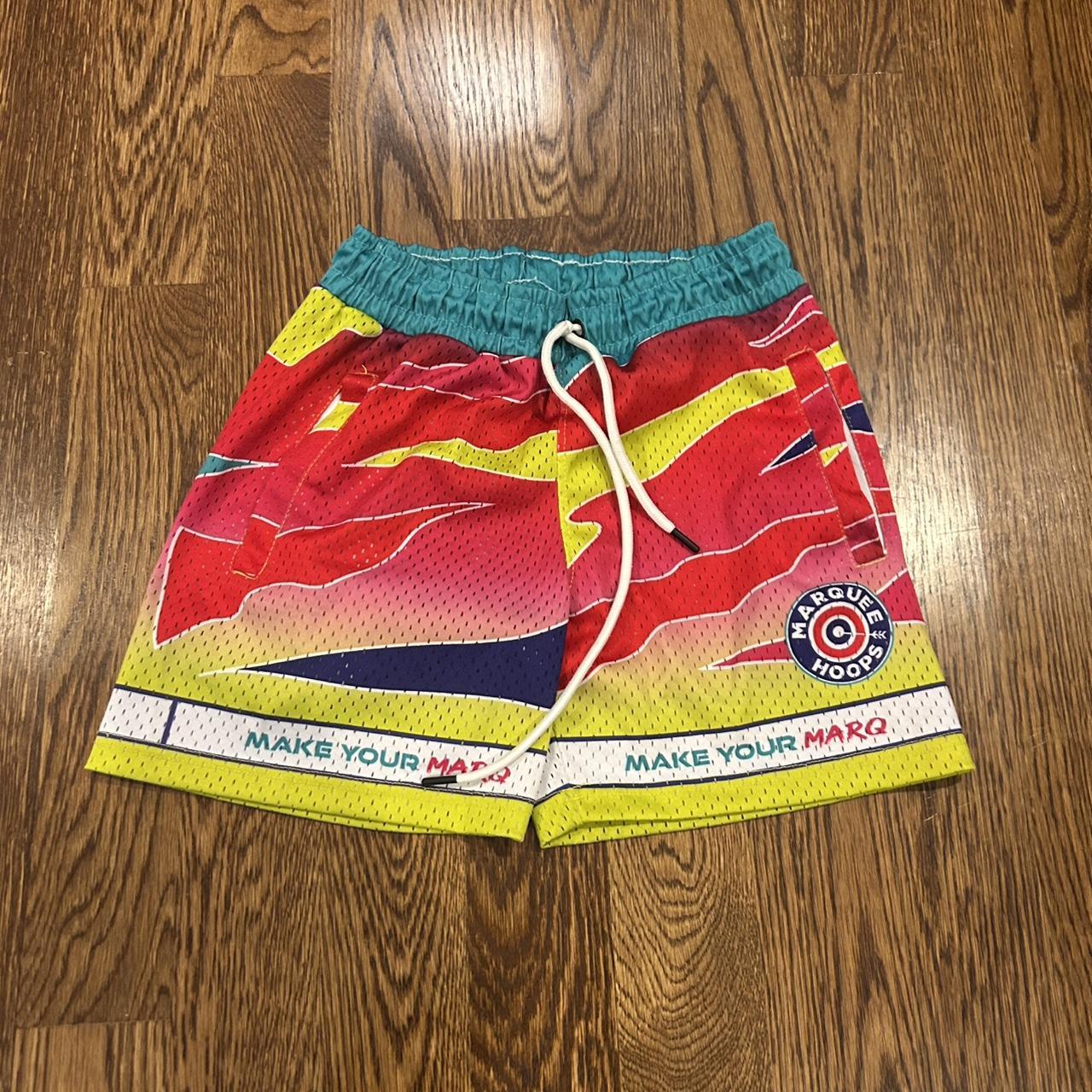 Youth large marquee hoops make your marq shorts... | Depop