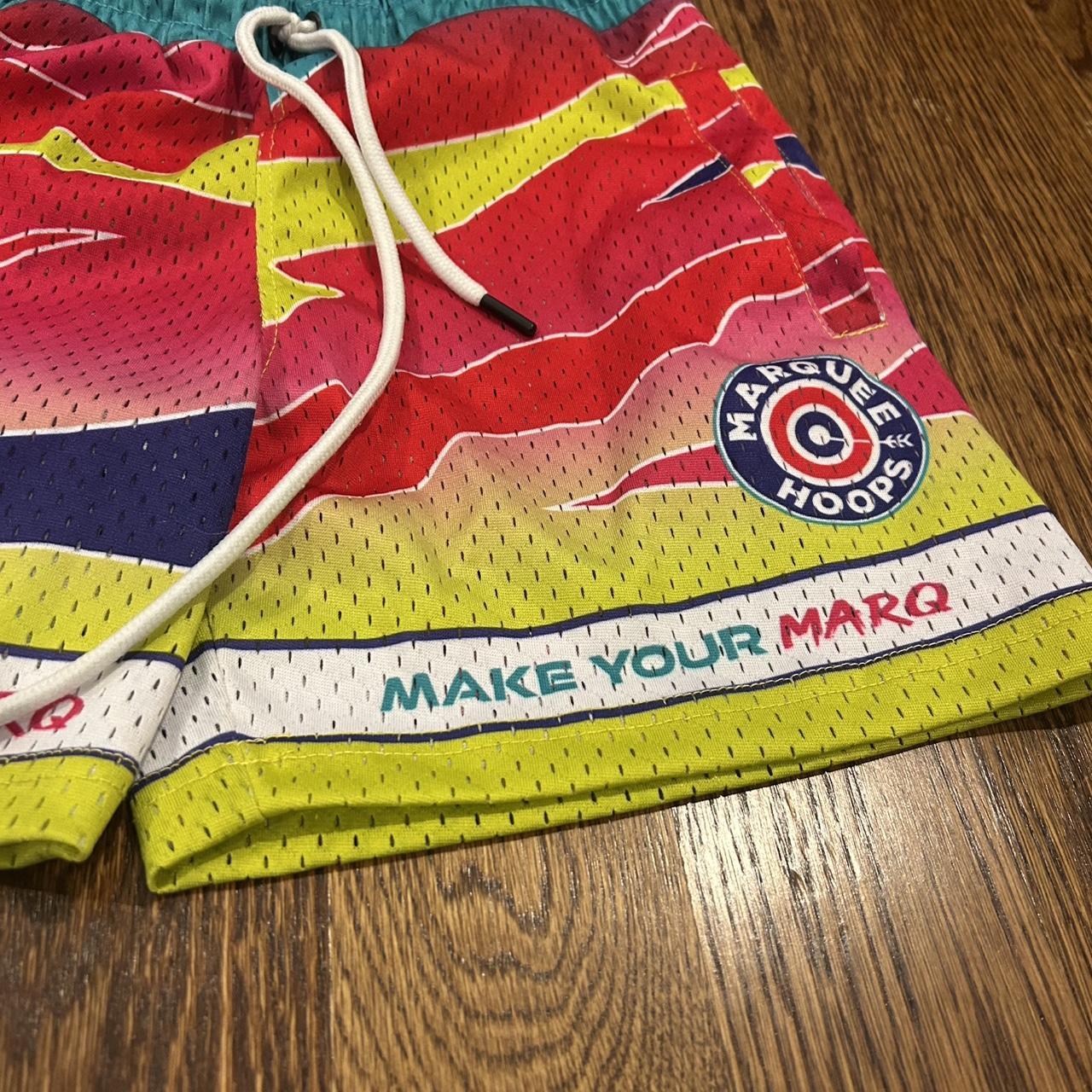 Youth large marquee hoops make your marq shorts... | Depop