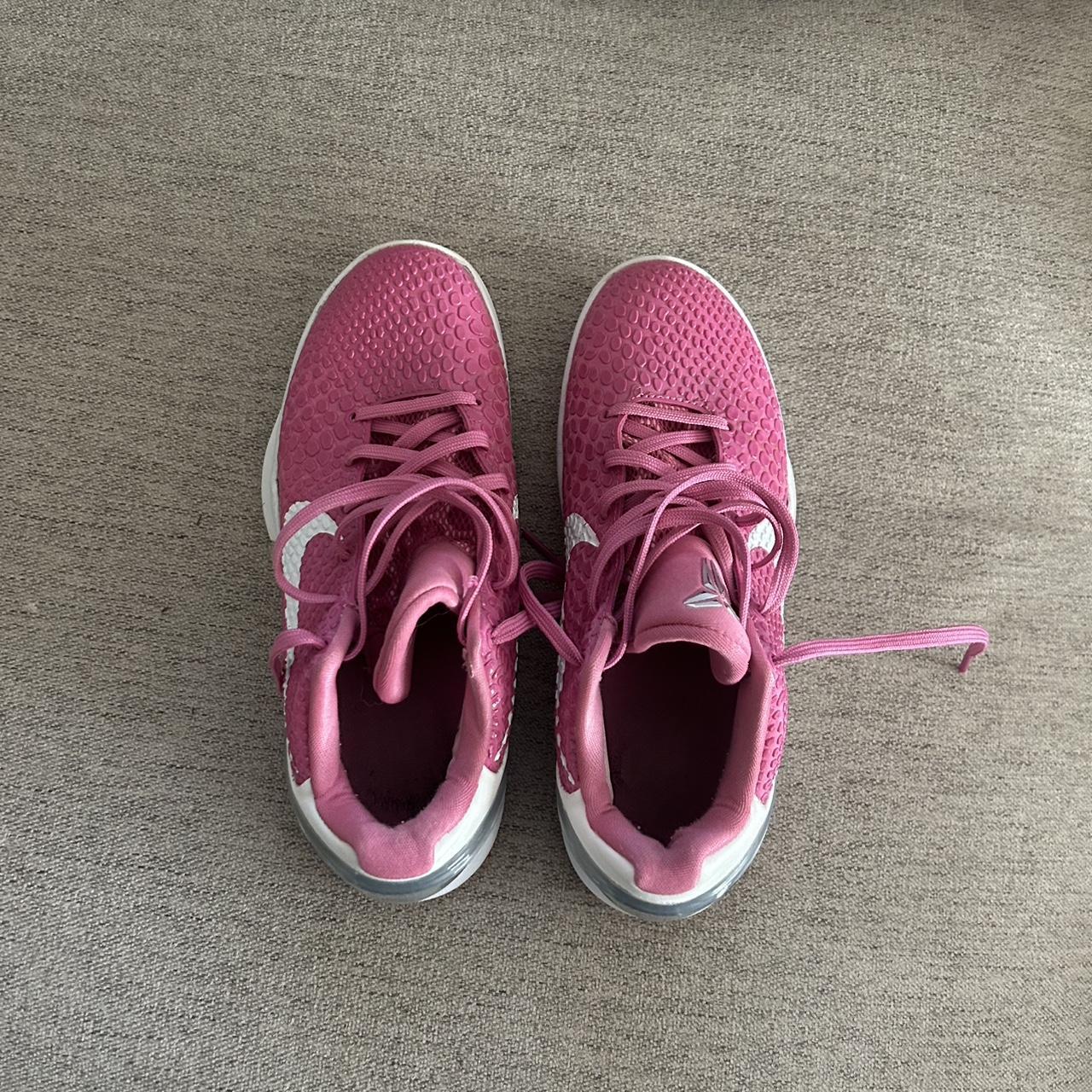Super rare and tuff Kay yow Think pink Kobe 6 size 7... | Depop