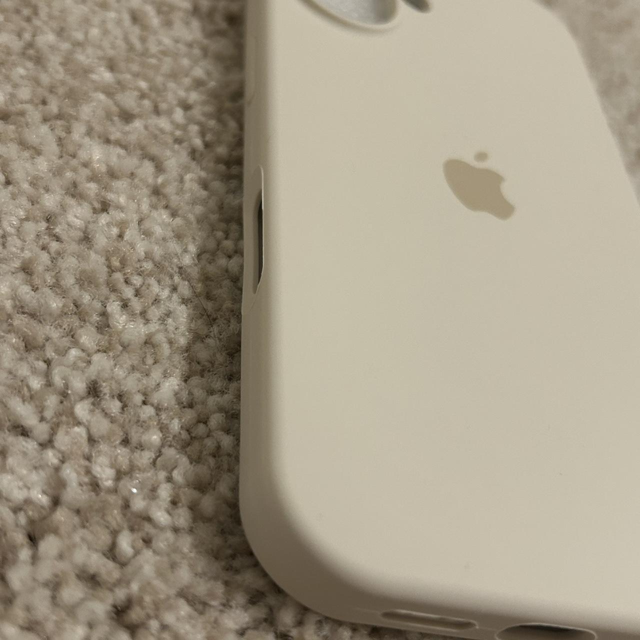 Apple iPhone 16 Cream White Silicone Case Brand... - Depop