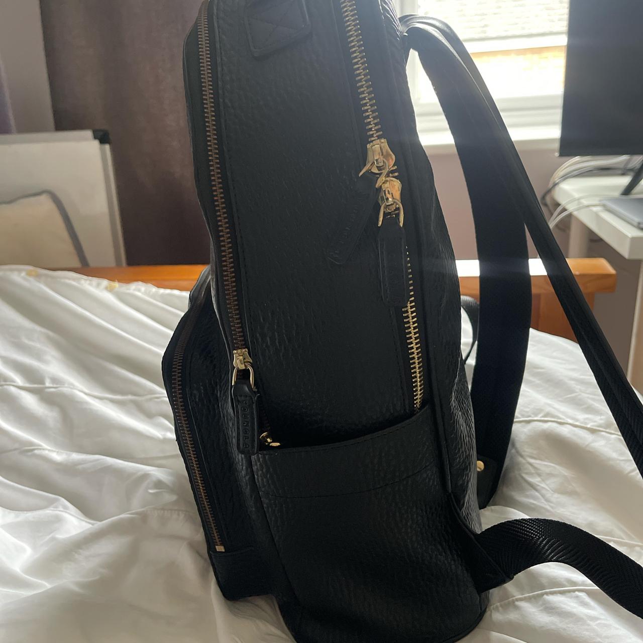 Young LA Leather Backpack - Depop