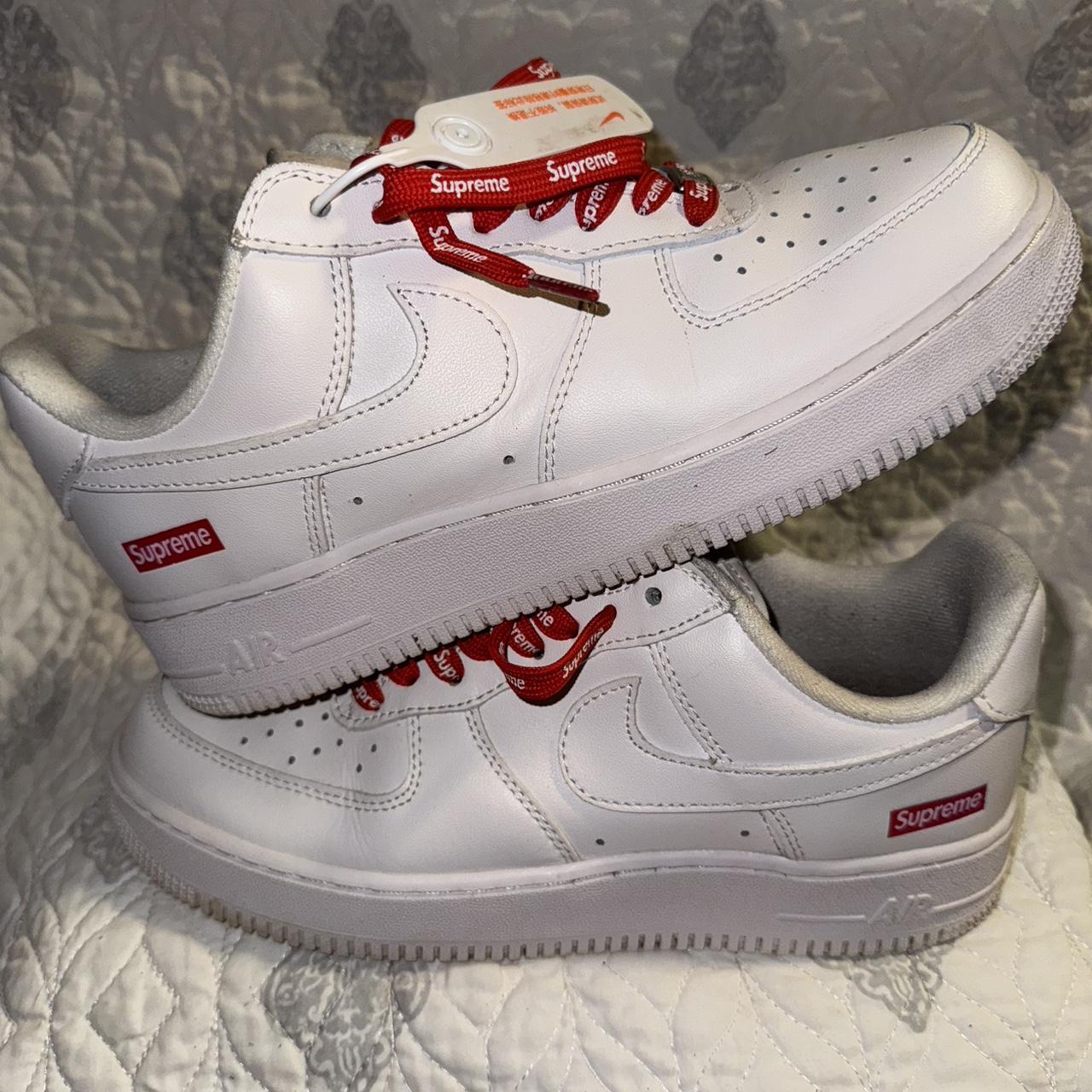 Supreme Nike AF1 needs deep clean a lot of life left | Depop