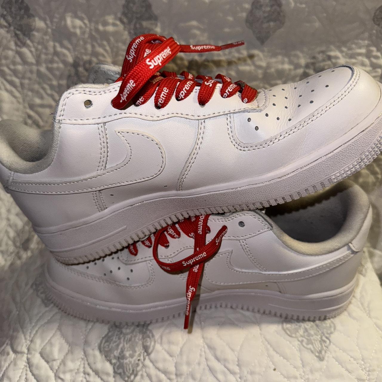 Supreme Nike AF1 needs deep clean a lot of life left | Depop