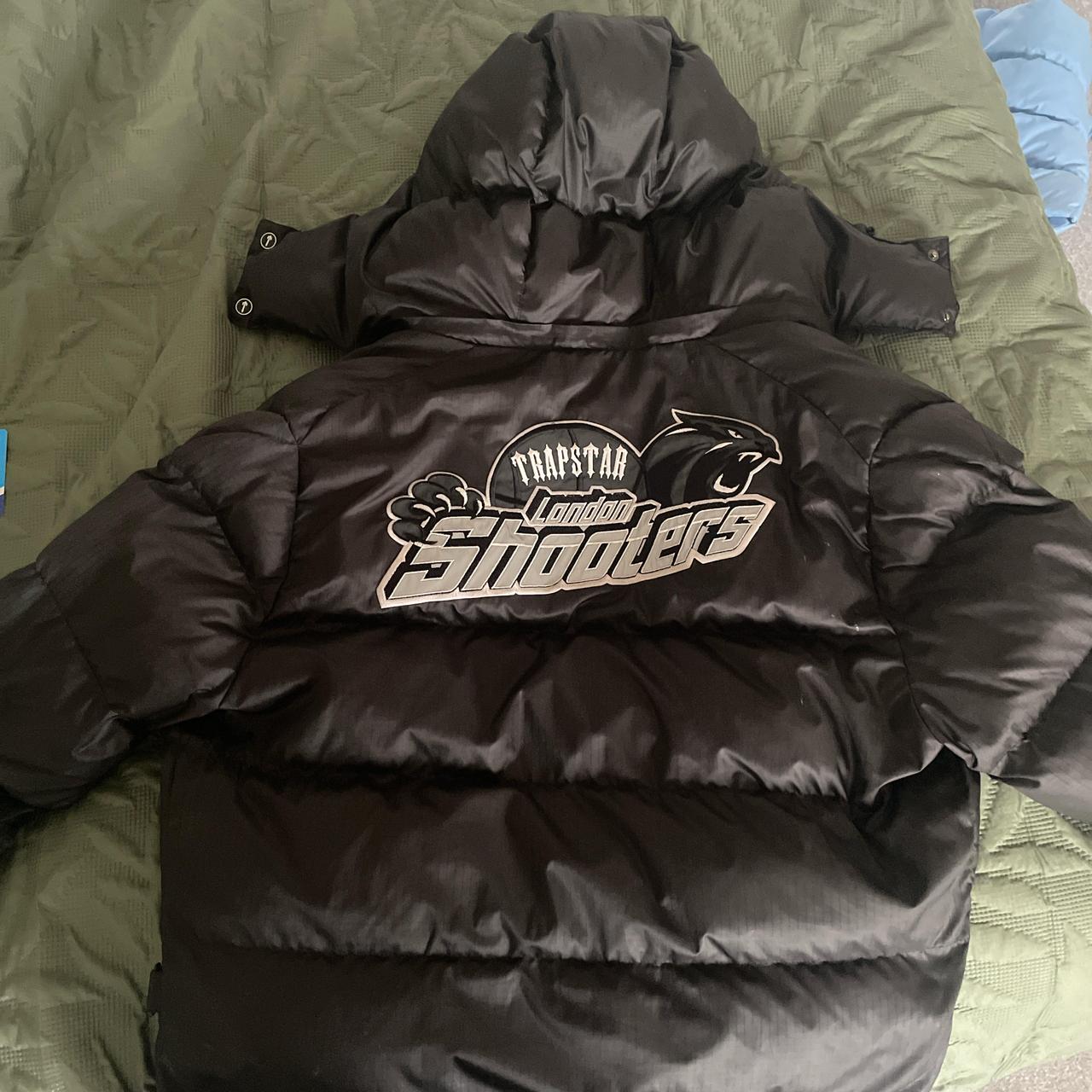 Trapstar London Shooters black puffer Have hood and... - Depop