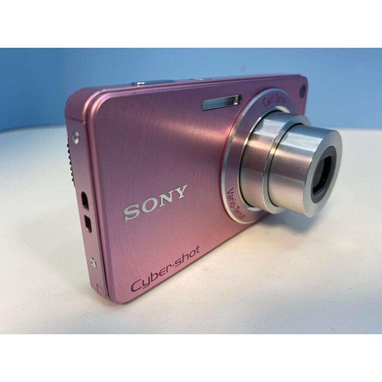 Sony Cyber-shot DSC-W350 14.1MP Digital Camera - pink - Depop