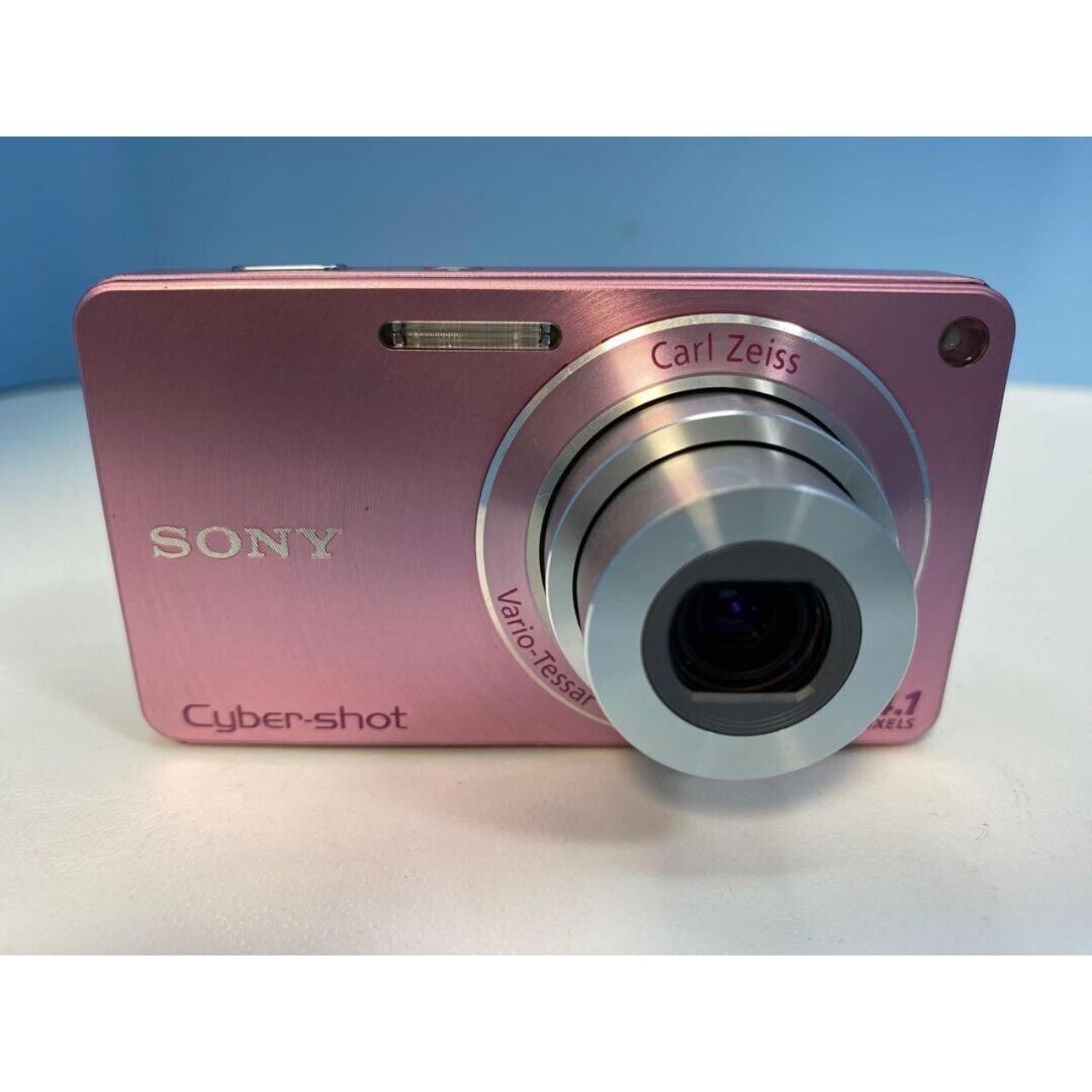 Sony Cyber-shot DSC-W350 14.1MP Digital Camera - pink - Depop