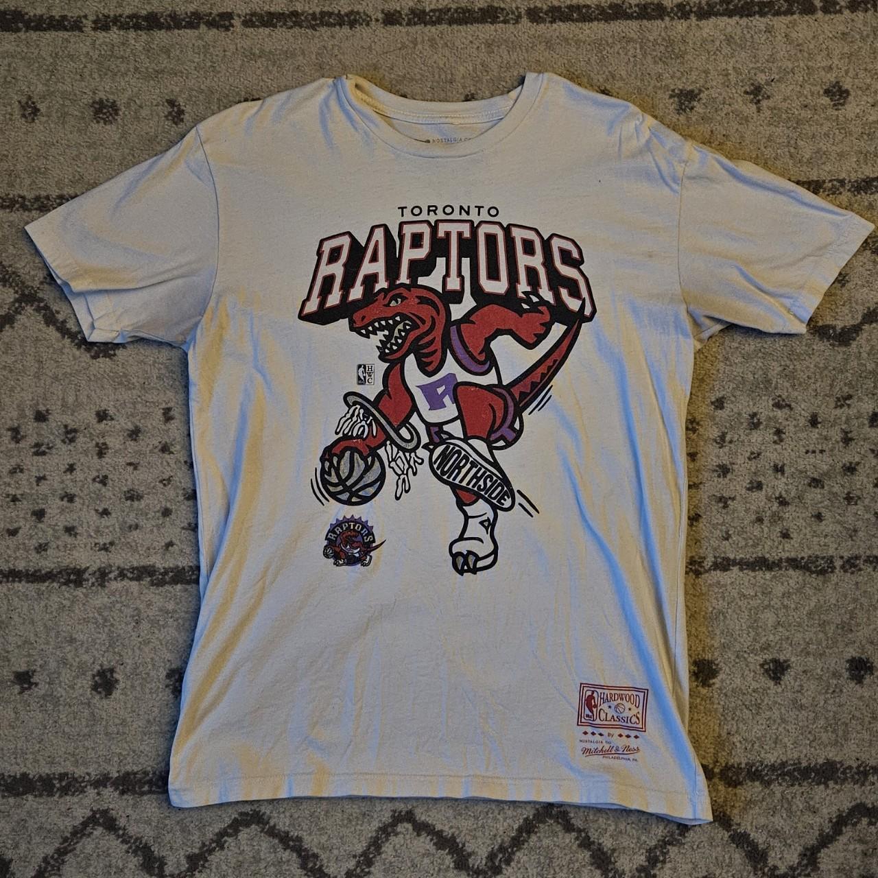 Toronto Raptors shirt Men's large white NBA T-shirt | Depop