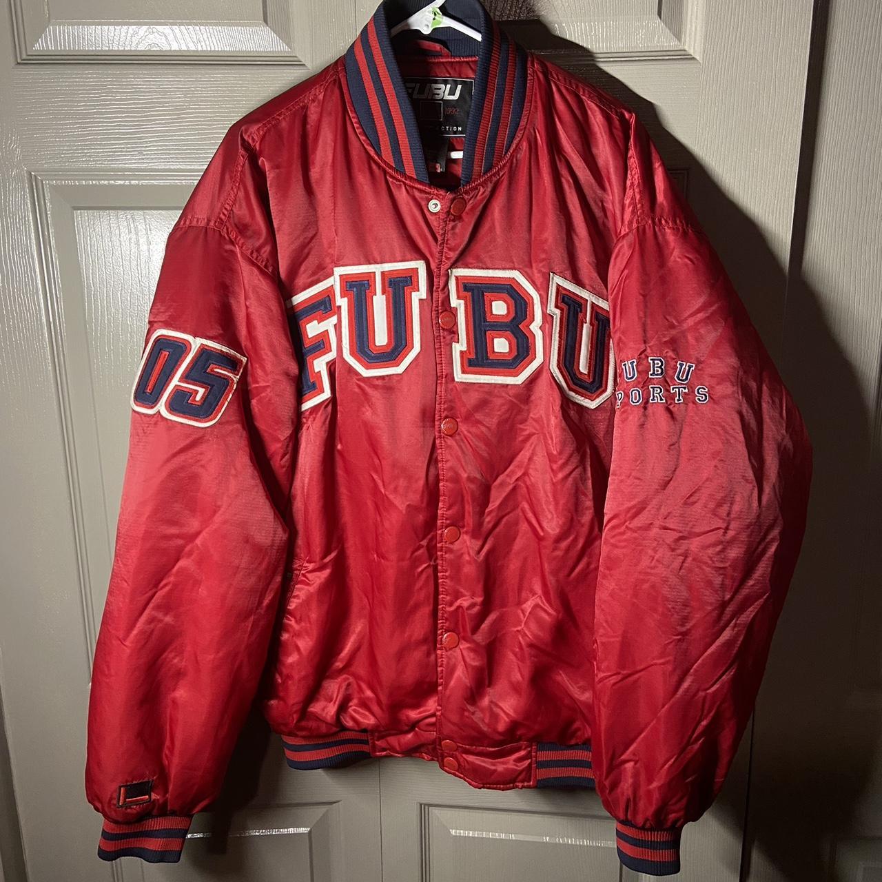 Vintage jacket Vintage FUBU jacket Size L Great... - Depop