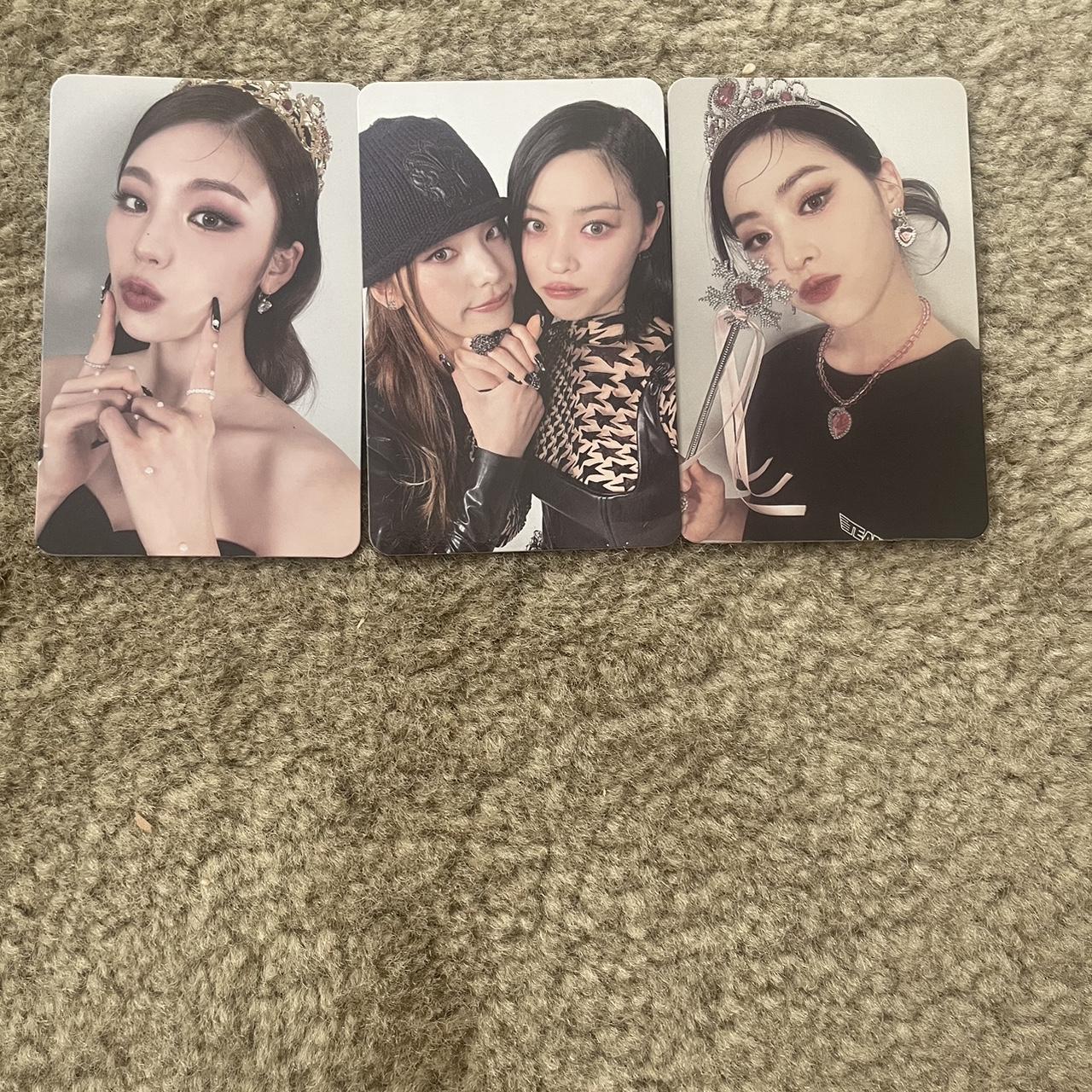 Ryujin and yeji Itzy photocards (with freebies)... - Depop