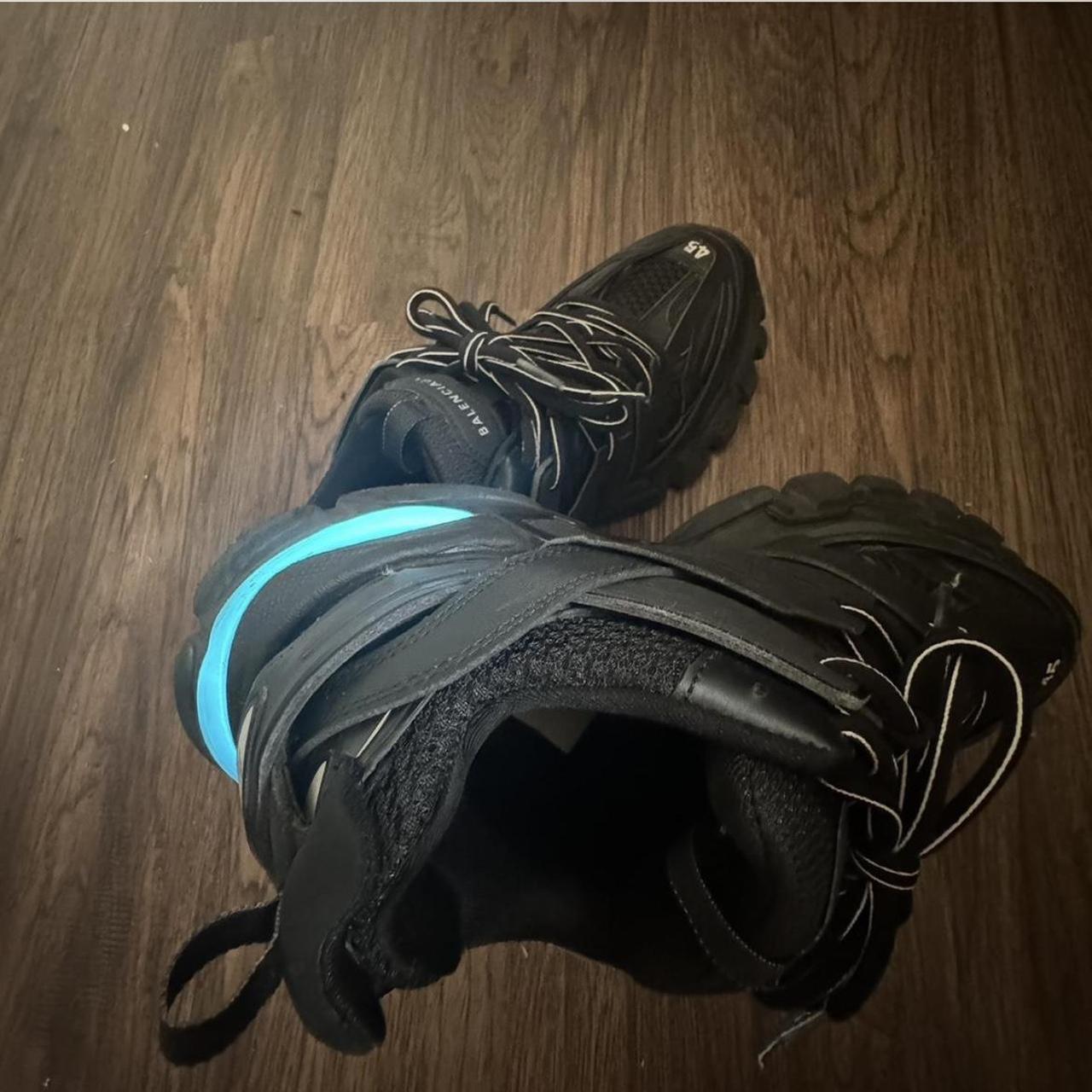 LED balenciaga track runner good condition - Depop