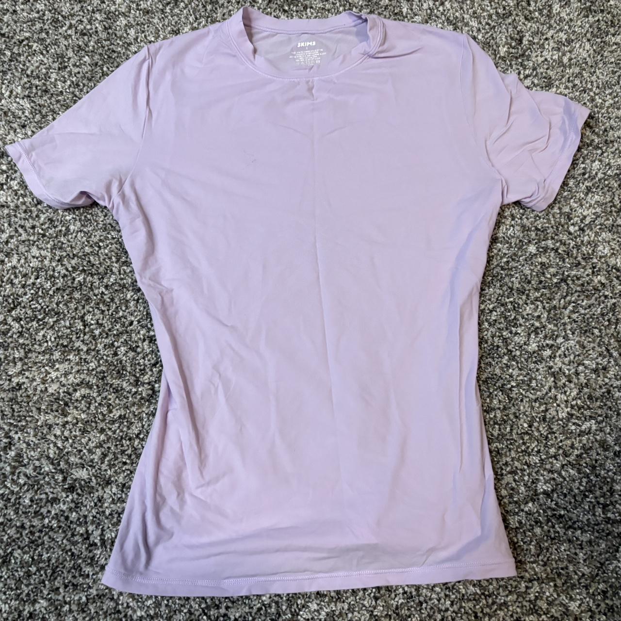 super slimming pink slims t-shirt #skims #fashion - Depop