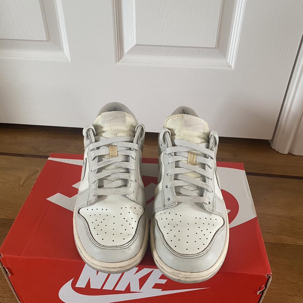 Nike Dunks Light Bone Size 6 Worn a few times but... - Depop