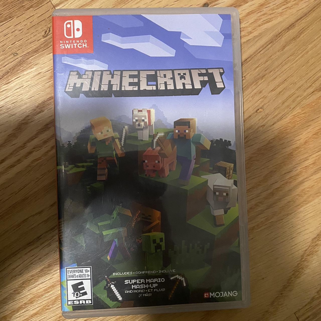 Minecraft Nintendo switch game with case shipping... - Depop