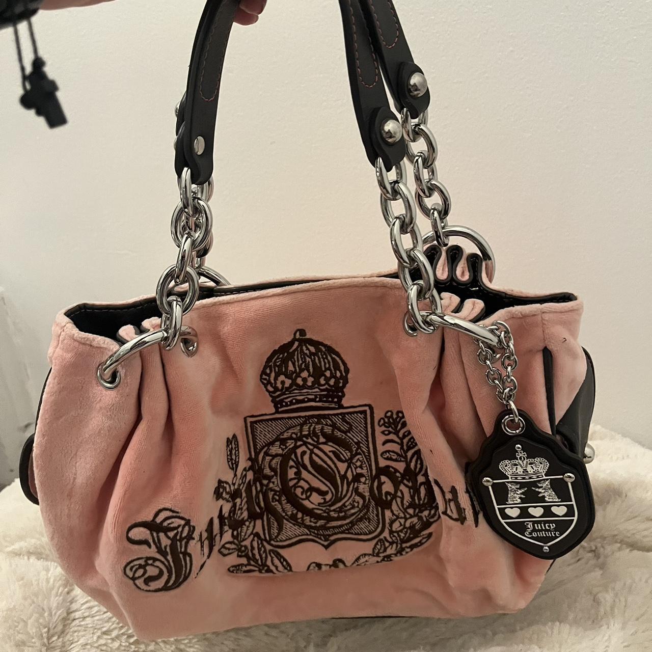 Juicy Couture Women's Pink Bag | Depop