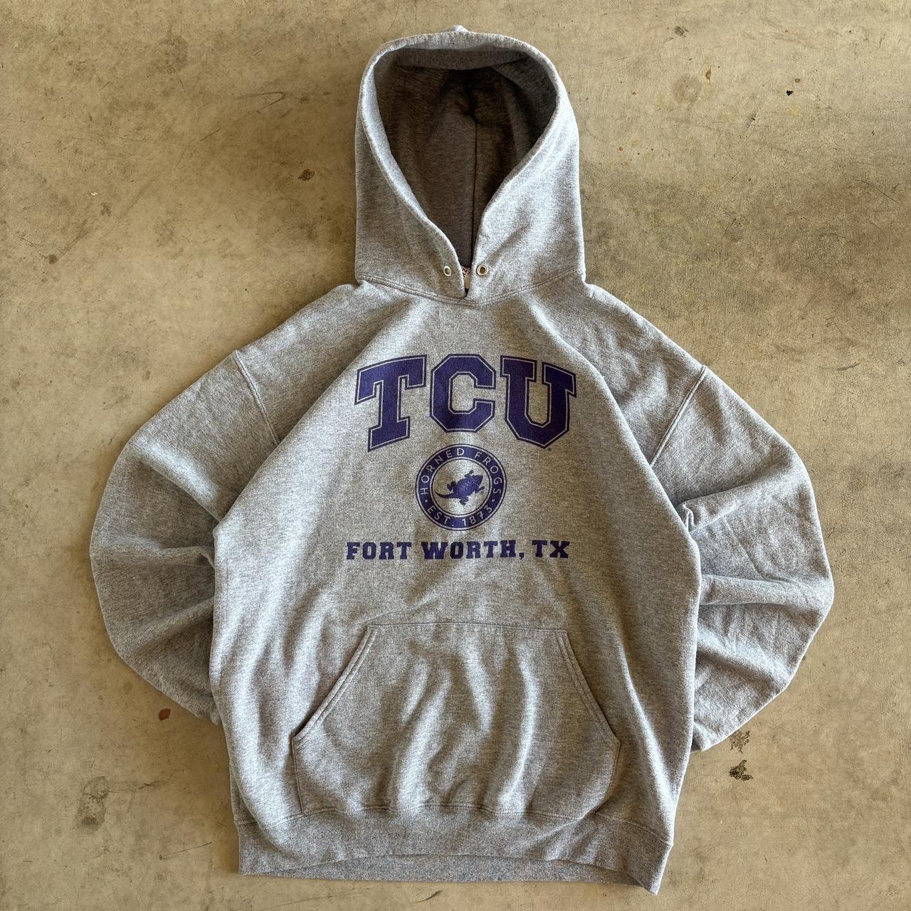 Vintage TSU Tigers Hoodie Size: Large Bold TSU... | Depop