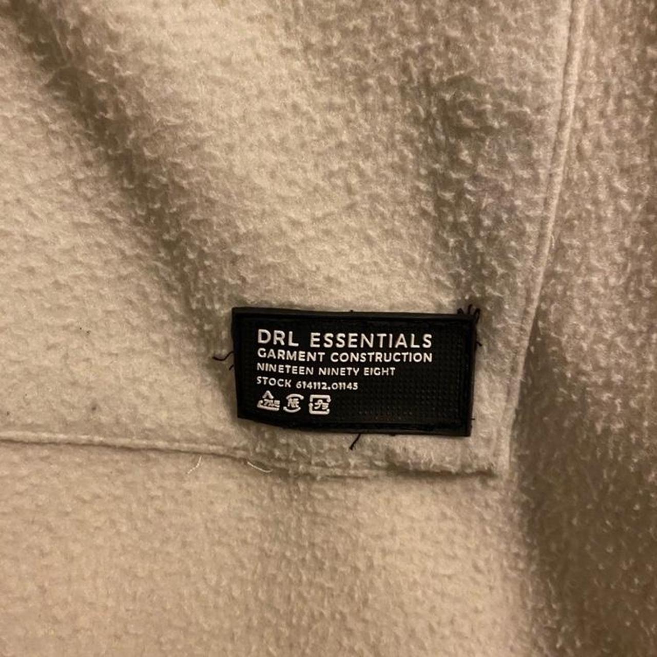 men’s DRL essentials fleece jacket - Depop
