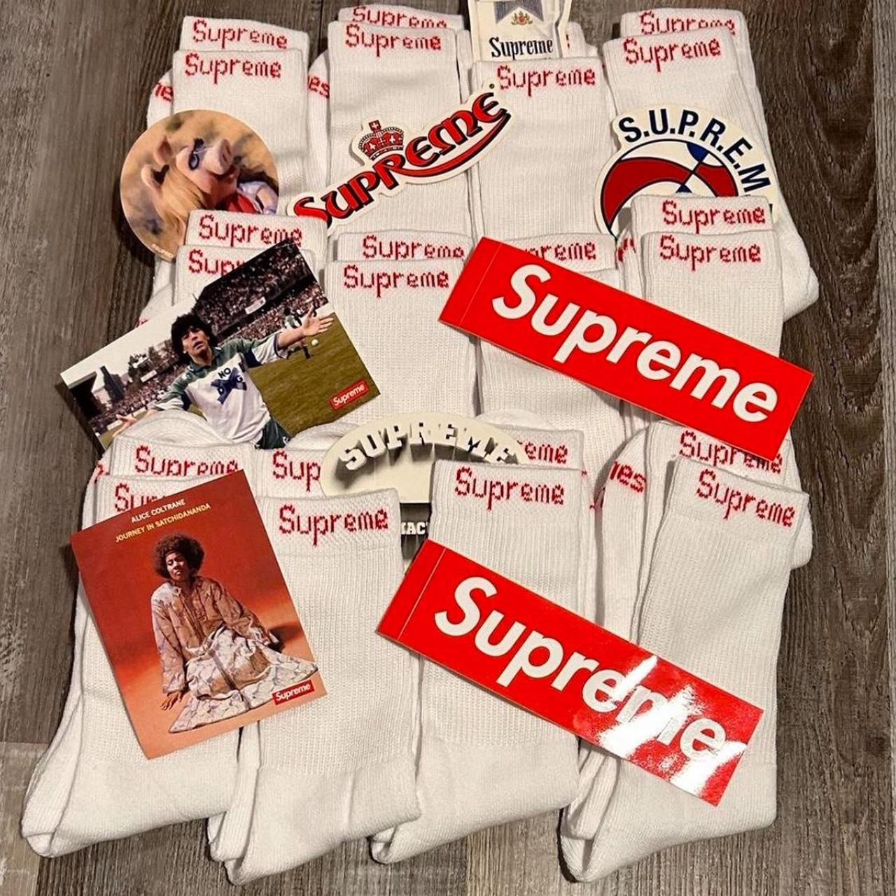 Supreme socks , 25 Each | Depop