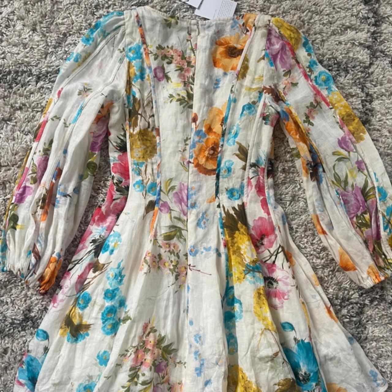 Zimmermann Dress BRAND ZIMMERMANN SIZE M - Depop