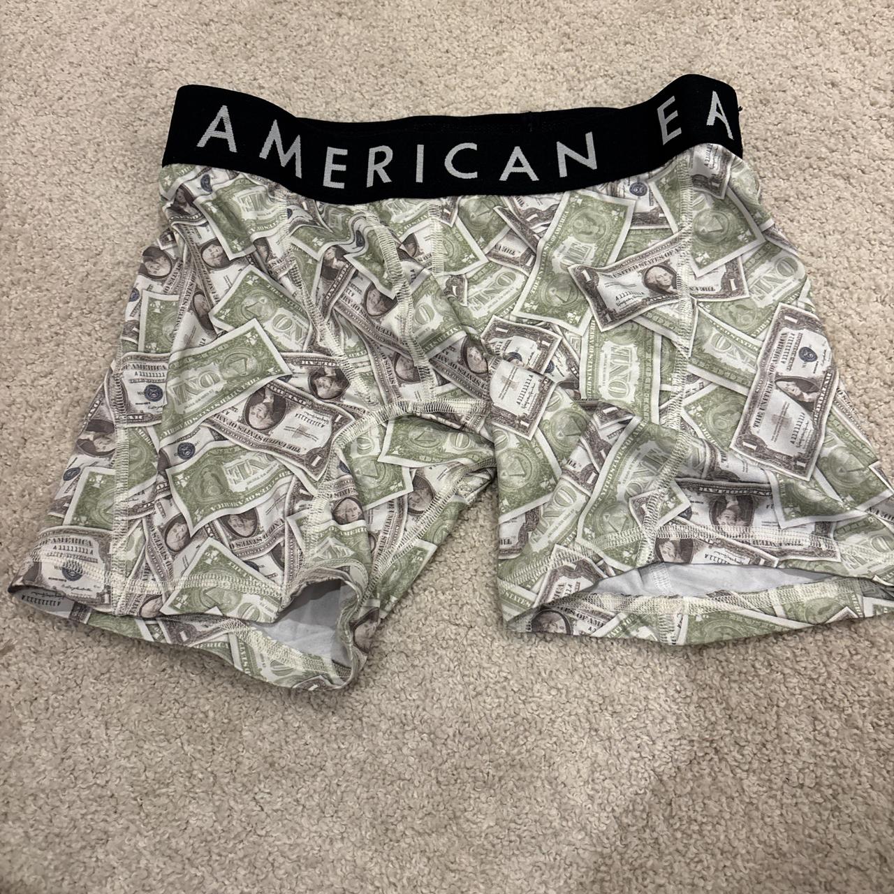 american eagle money boxers | Depop