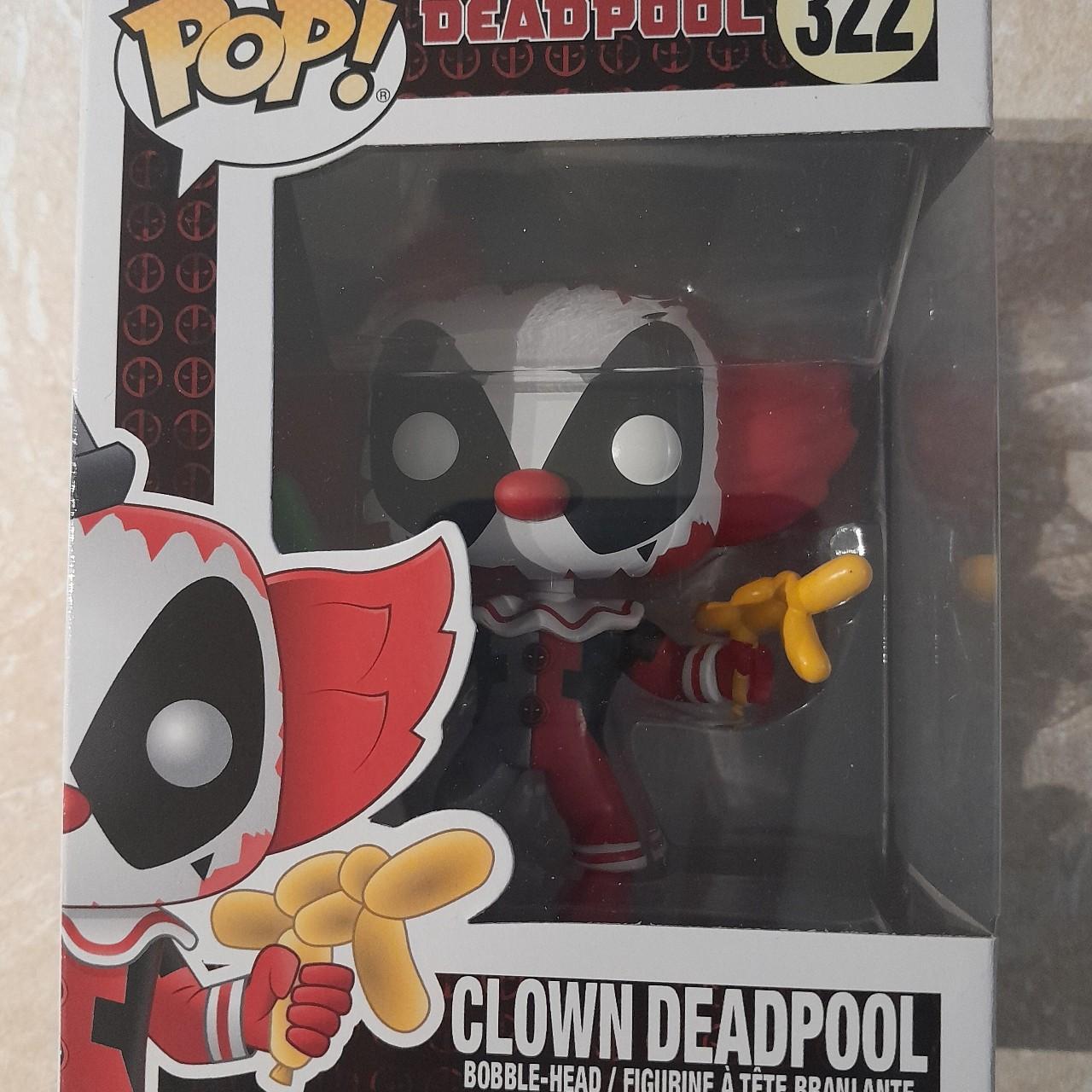 Funkp Pop Deadpool -Clown Deadpool #322 - Depop