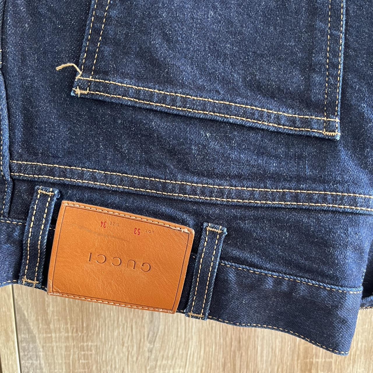Gucci selvedge denim jeans 34 waist 32 leg Clean... - Depop