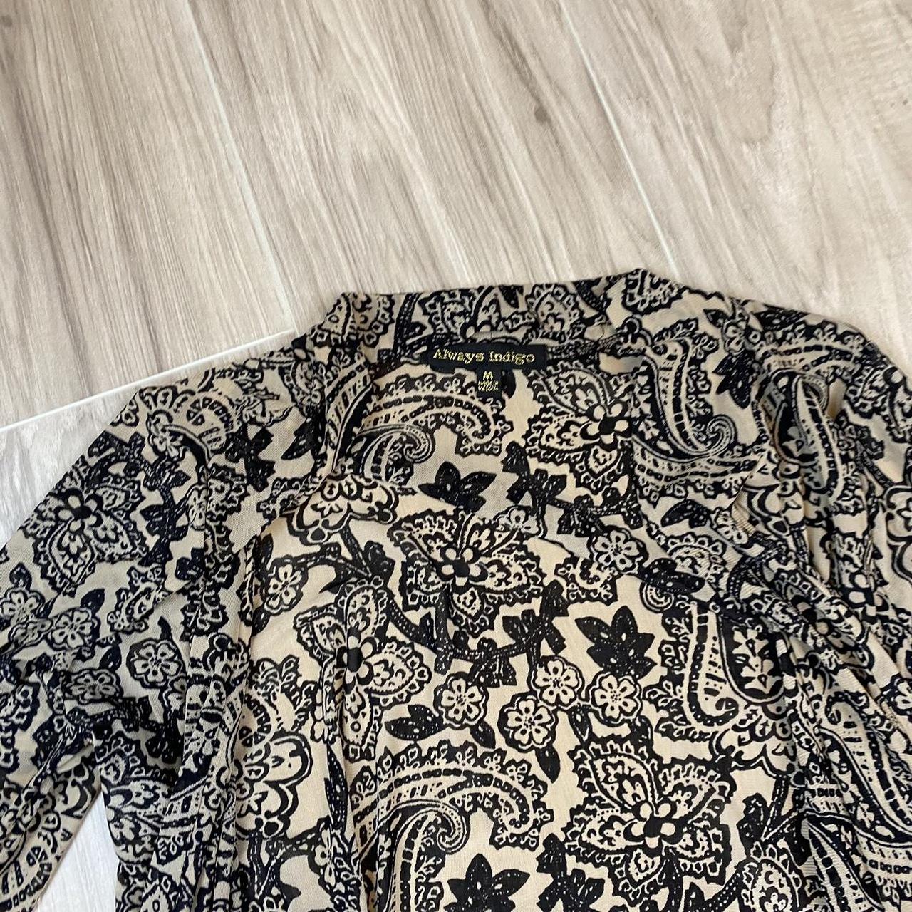 Always indigo cardigan Super soft sheer cardigan... - Depop