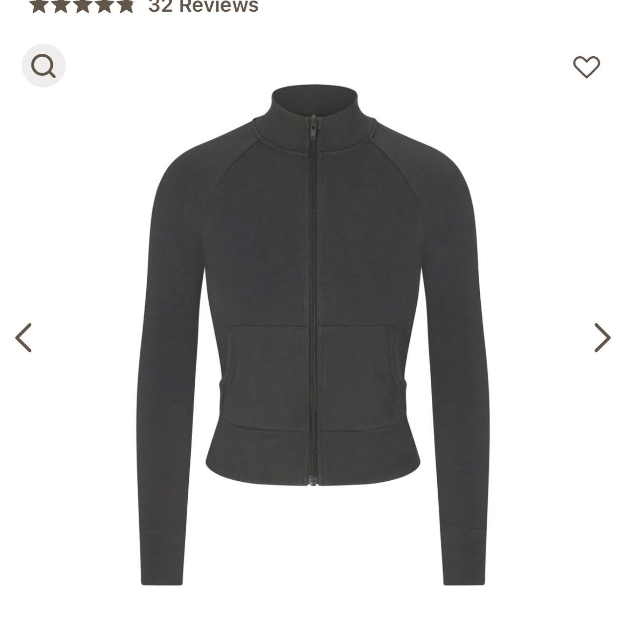 skims outdoor track jacket. size medium. worn once.... - Depop