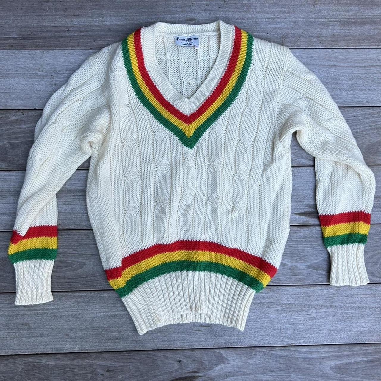 ROWING BLAZERS iconic cricket sweater -men’s S -like... - Depop
